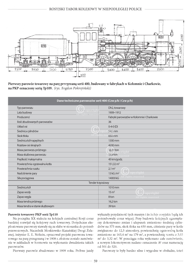 ROSYJSKIE PAROWOZY NA PKP PO 1920 ROKU - Eurosprinter - Centrum ...